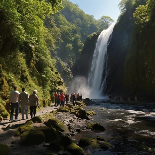 Whispers of Kerry: A Full-Day Among Emerald Dreams from Cork - Torc Waterfall: A Cascade of Beauty