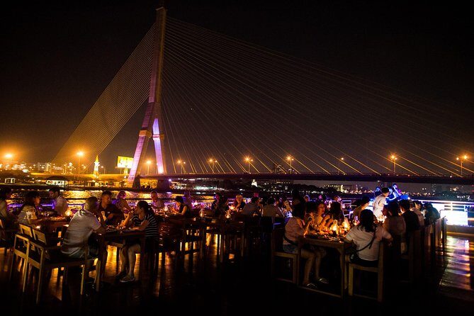 White Orchid Dinner Cruise from Bangkok with Pickup & Live Music - Detailed Breakdown of the Itinerary