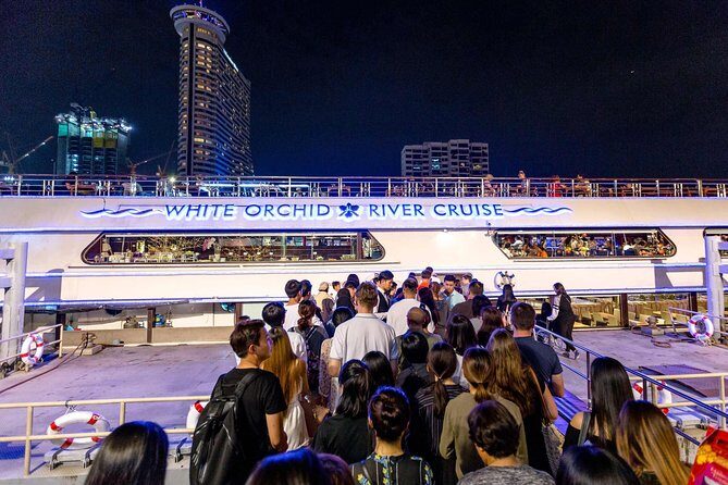 White Orchid Dinner Cruise from Bangkok with Pickup & Live Music - The Sum Up