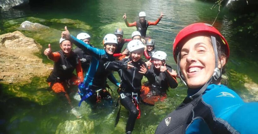 Wild canyoning in Sierra de las Nieves, Málaga - Key Points