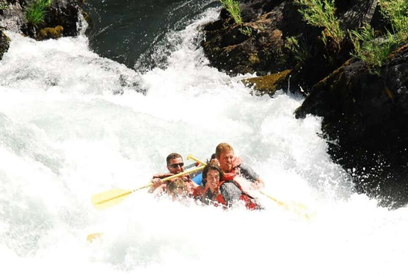 Willow Creek: Lower Trinity Full Day River Rafting Trip - Lunch and Relaxation