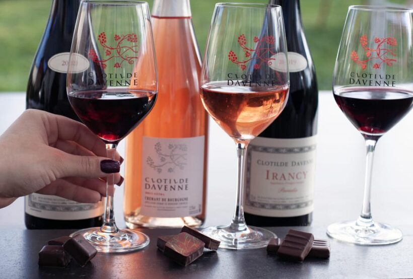 Wine and chocolat tasting at Chablis. - An Introduction to the Experience