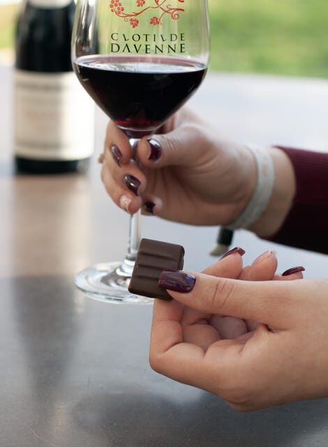 Wine and chocolat tasting at Chablis. - Who Will Love This?