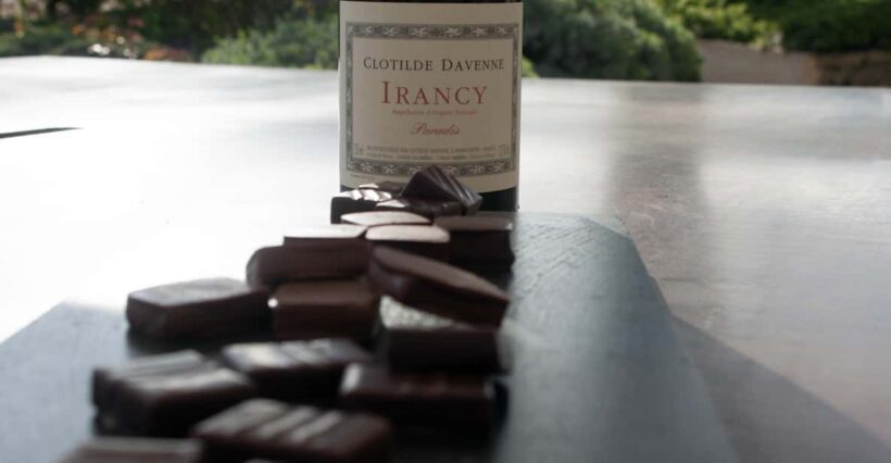 Wine and chocolat tasting at Chablis. - The Sum Up