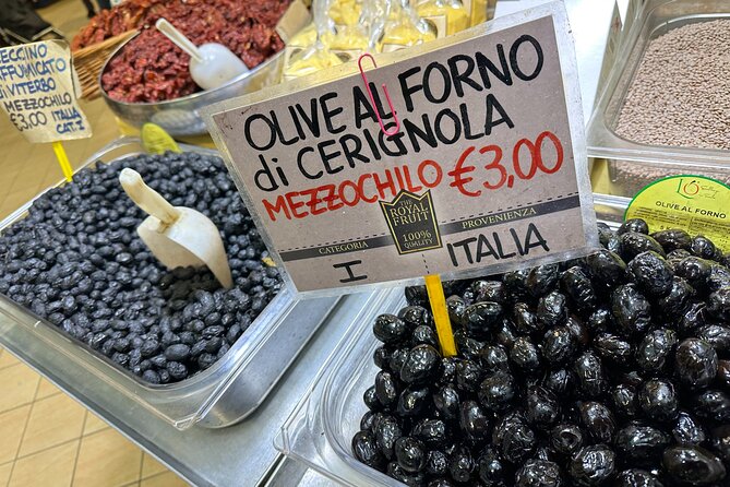 Wine Tasting and Food Tour at Vatican and Trionfale Farmers - Exploring the Trionfale Market