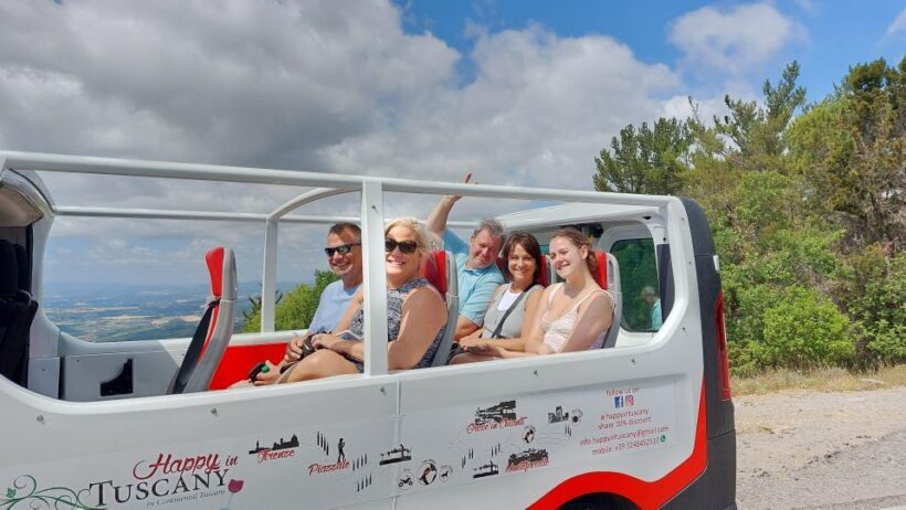 Wine Tour in Open Top Van - Key Points