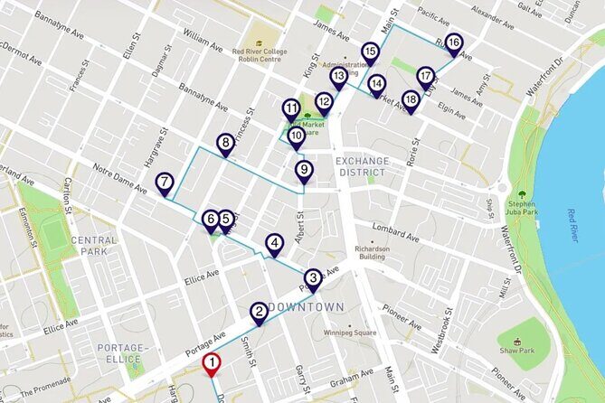 Winnipeg in the Limelight: a Smartphone Audio Walking Tour - An In-Depth Look at the Winnipeg in the Limelight Tour