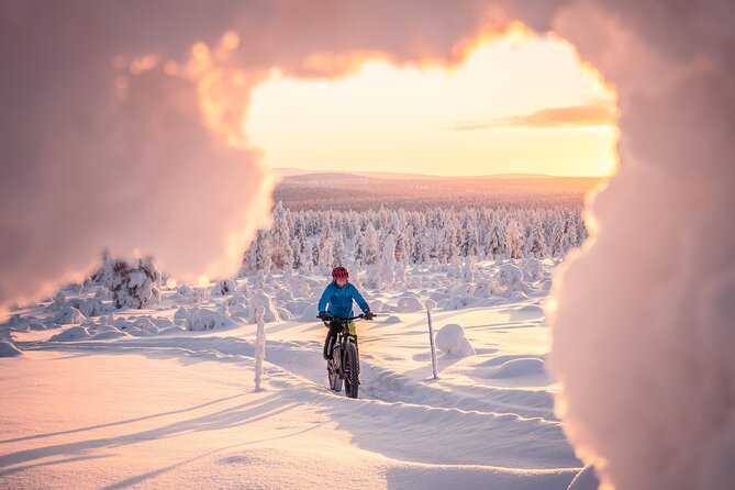 Winter afternoon group Ride in Saariselkä - An In-Depth Look at the Saariselkä Winter E-Bike Ride