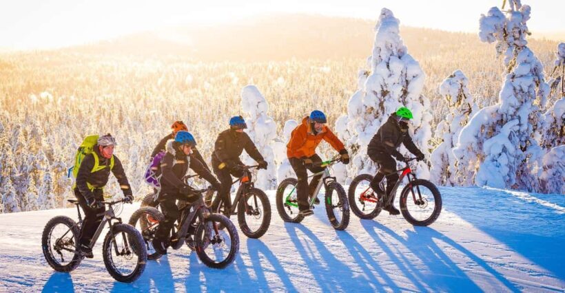 Winter Electric Fat bike Experience - Key Points