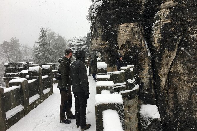 Winterland Tour to Bohemian and Saxon Switzerland From Dresden - Tour Schedule and Pickup Information