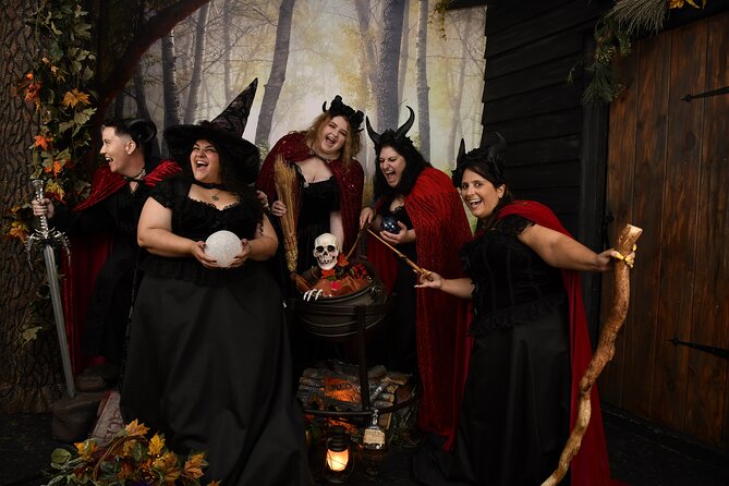 Witch Costume Photo Shoot - Olde Salem Village Theatrical Set - What to Expect