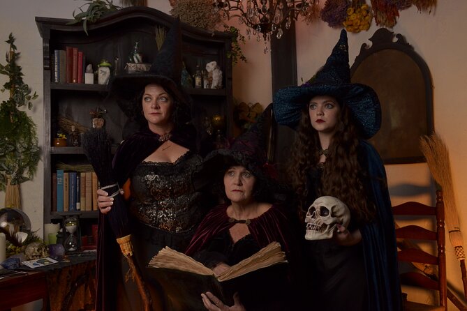 Witch Costume Photo Shoot - Witch Cottage Theatrical Set - Magical Backdrop: Exploring the Witch Cottage Set