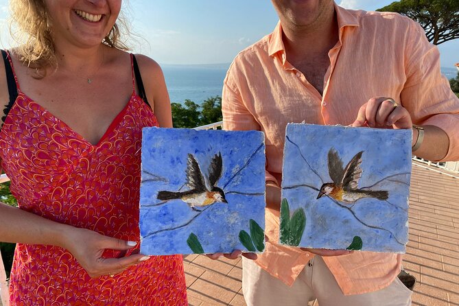 Workshop Fresco Painting & Aperitivo Seaview in Sorrento coast - Detailed Breakdown of the Itinerary