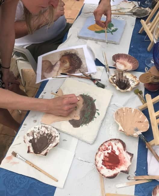 Workshop Fresco Painting & Aperitivo Seaview - FAQs