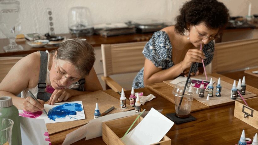 Workshop: Media ink painting - Key Points