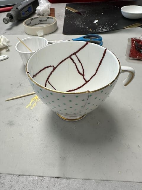 Workshop: Simplified Kintsugi Art in French - What is the Simplified Kintsugi Workshop?