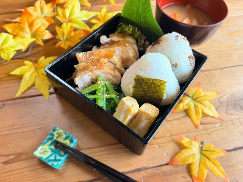 World-Famous Dish Teriyaki Chicken Bento With Onigiri - Mastering the Art of Onigiri: Crafting Delicious Rice Balls