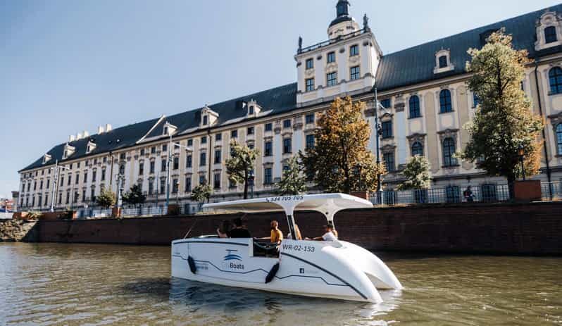 Wrocaw: Solar gondola cruise on the Oder with a guide - Key Points