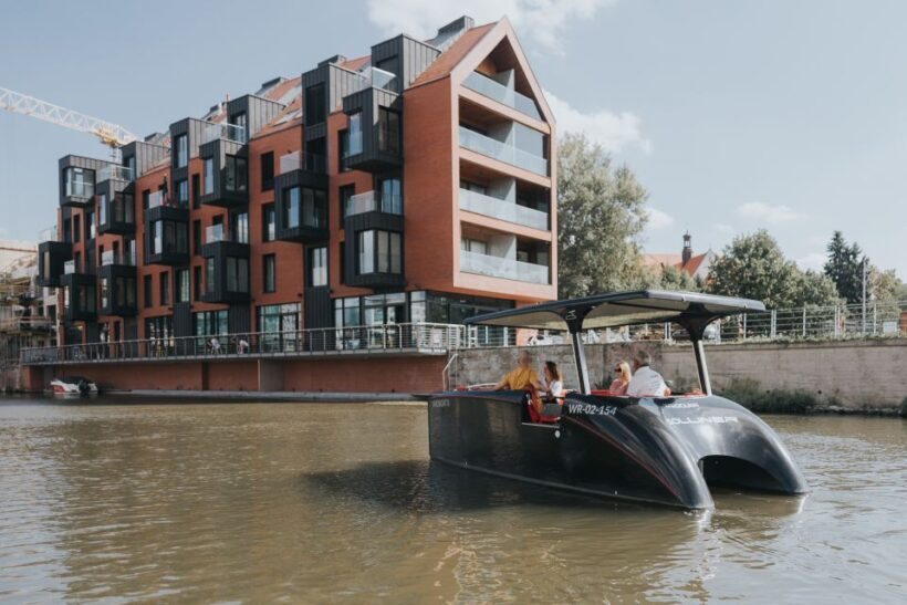 Wroclaw: Solar Catamaran Cruise on the Odra River - A Scenic, Sustainable Way to See Wroclaw
