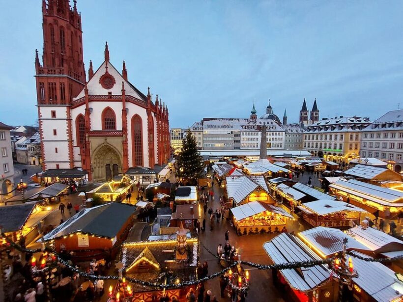 Würzburg: Würzburg Christmas walk (incl. mulled wine voucher) - Key Points