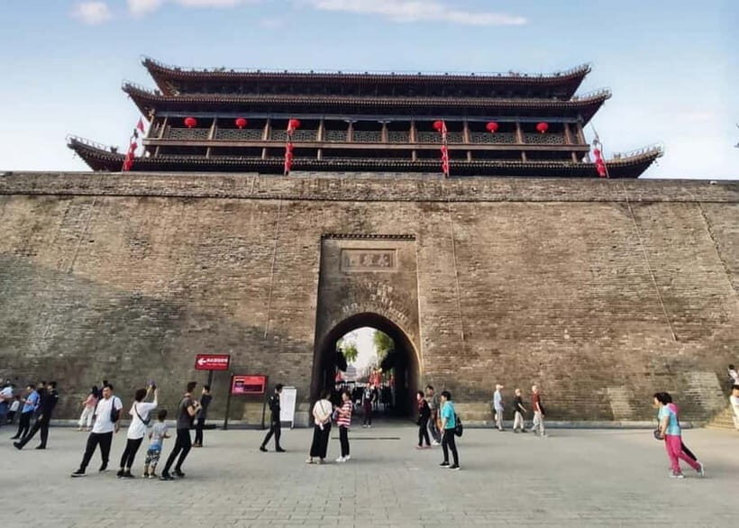 Xian City Wall  E-Ticket - Key Points