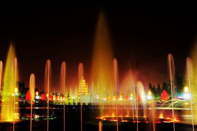 Xi'an Evening Tour: South Gate Square, Fountain Show Square - The Sum Up