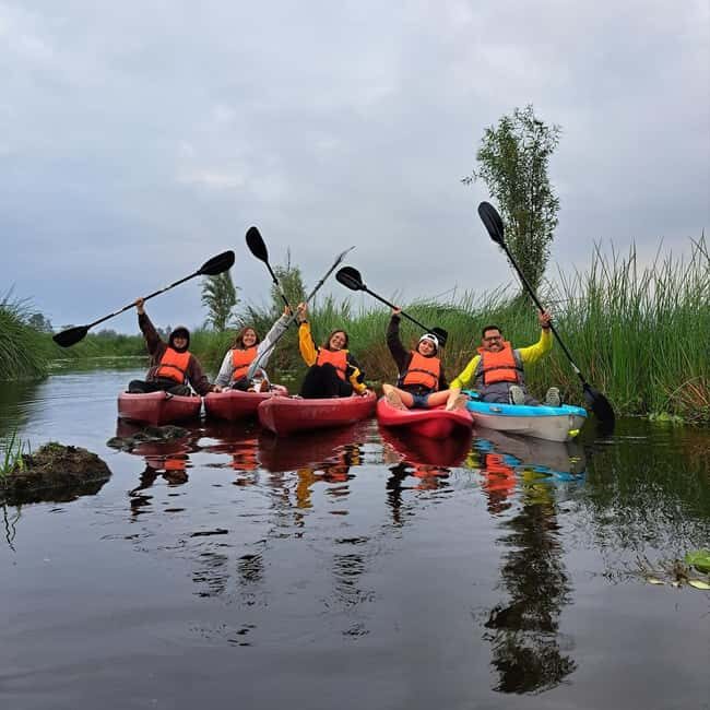 Xochimilco: Kayak ride at sunrise with breakfast - The Sum Up