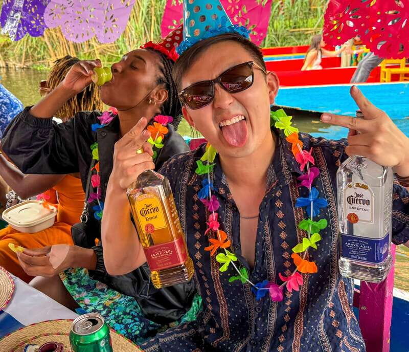 Xochimilco: Tequila tasting (unlimited) and cultural party on a boat - Key Points