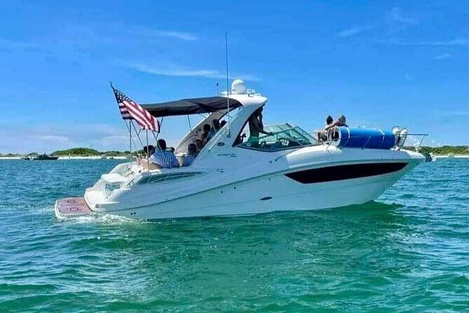 Yacht party cruise in St. Petersburg to Shell Key - The Yacht: Comfort and Convenience on the Water