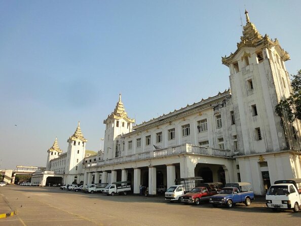 Yangon morning food tour with train ride - Starting Point at Yangon Central Railway Station