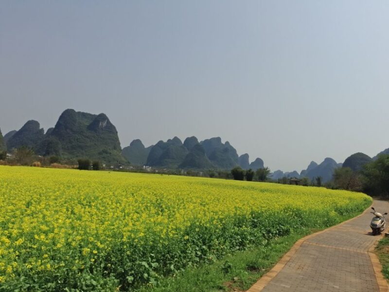 Yangshuo: Full-Day Private Countryside Hiking Tour - The Scenic Waterways and Photos