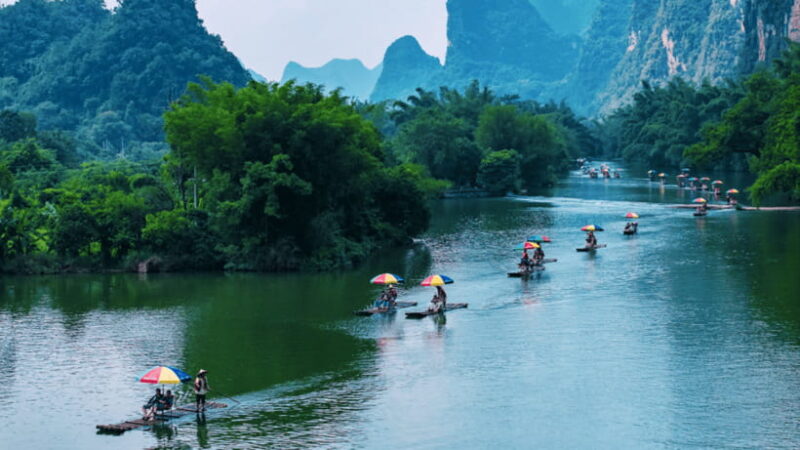 Yangshuo: Yulong River Bamboo Rafting Experience - The Itinerary: What You Can Expect