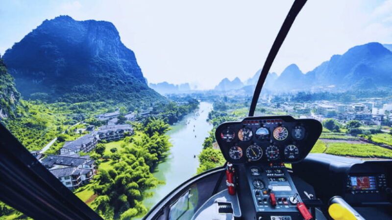 Yangshuo: Yulong River Helicopter Scenic Flight Experience - Key Points