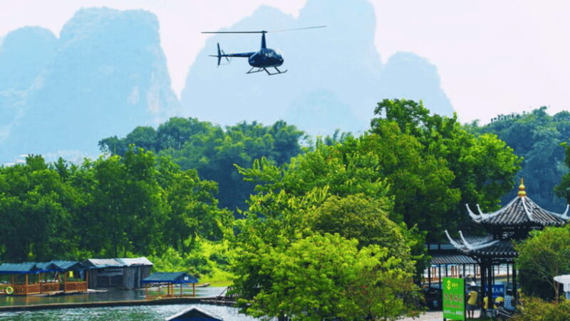 Yangshuo: Yulong River Helicopter Scenic Flight Experience - What Youll See During the Flight