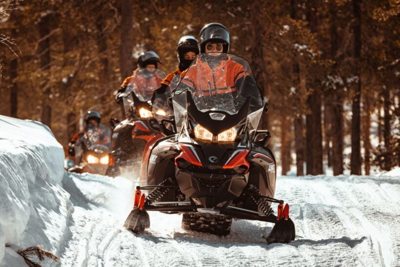 Ylläs: Snowmobiling ABC - The Experience: What It Feels Like