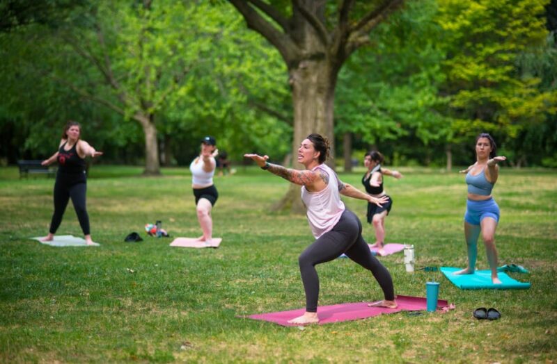Yoga & Coffee Tour On The Trolley Pub - Practical Tips for Participants