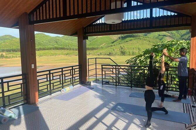Yoga & Meditation by the lake in Phong Nha countryside - A Typical Day of Yoga and Meditation