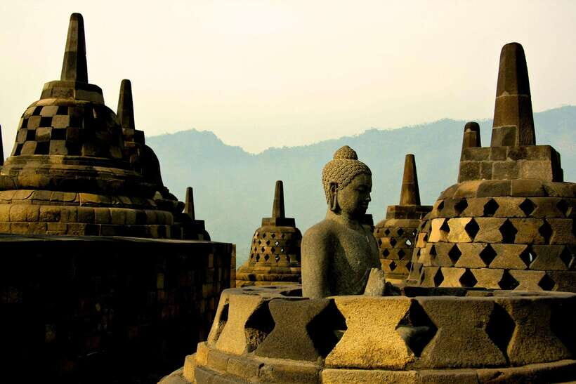 Yogyakarta: Borobudur climb up & Mount Merapi Lava View - Overview of the Tour