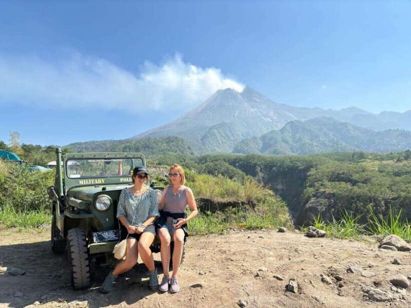 Yogyakarta : Mount Merapi jeep 4X4 tour & Borobudur ClimbUp - The Convenience of Guided Tours