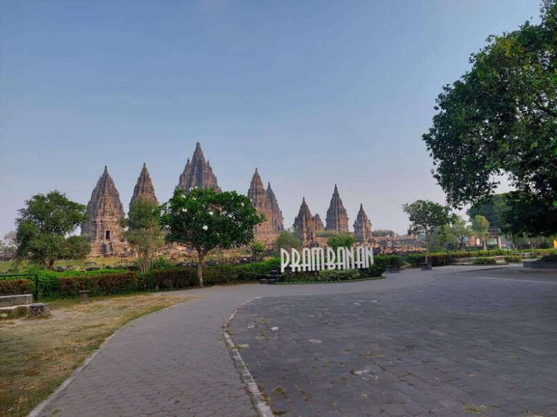 Yogyakarta: Prambanan Temple Guided Tour and Golden Sunset - The Drive to Ijo Temple and Scenic Views