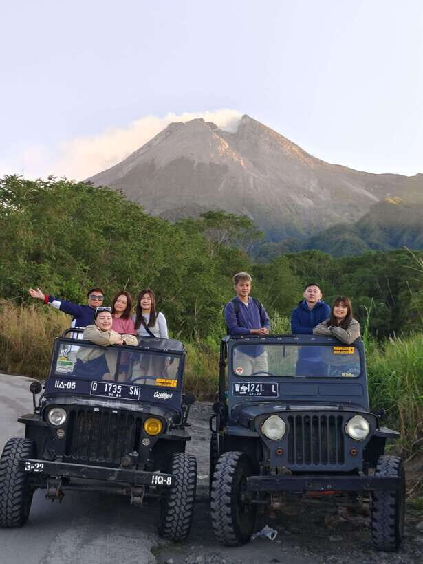 Yogyakarta : sunrise mt Merapi + Jomblang cave + Pindul cave - The Sum Up