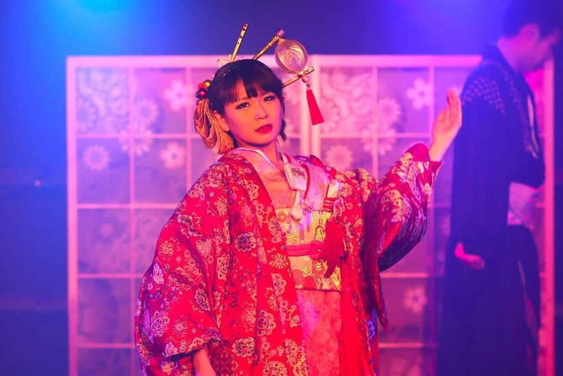 Yokohama: MARIN ROCKET Dance Cabaret Show with Drinks - Key Points