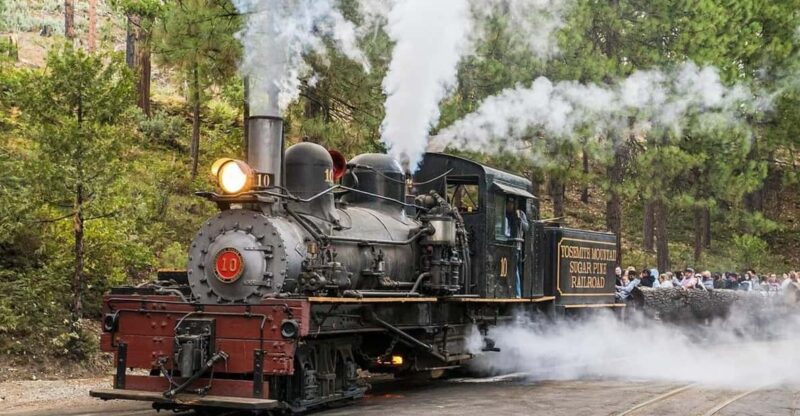 Yosemite Mountain Sugar Pine Railroad Ride with Narration - Key Points