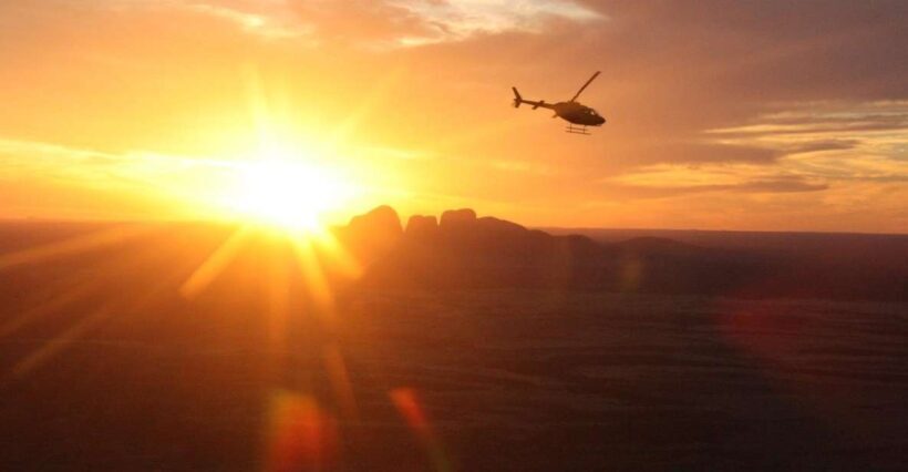 Yulara: Uluru and Kata Tjuta Sunset Helicopter Tour - Key Points