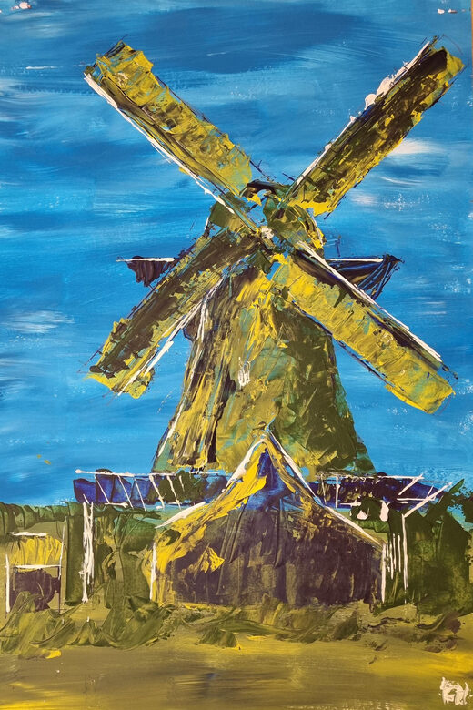 Zaandam: paint a Dutch windmill in a cosy atelier - Key Points