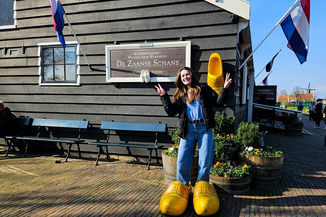 Zaanse Schans Windmills and Volendam Review - Clog Making Demonstration