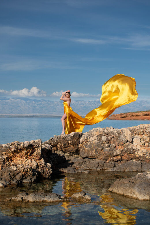 Zadar: Flying dress photo shoot - The Photos – 15 Edited Images and Lasting Memories