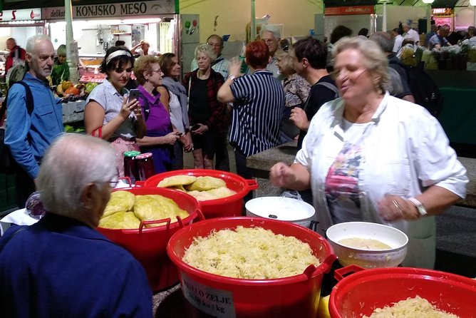 Zagreb Walking Food Tour - Sightseeing - Dolac Market Visit - Exploring Zagrebs Landmarks