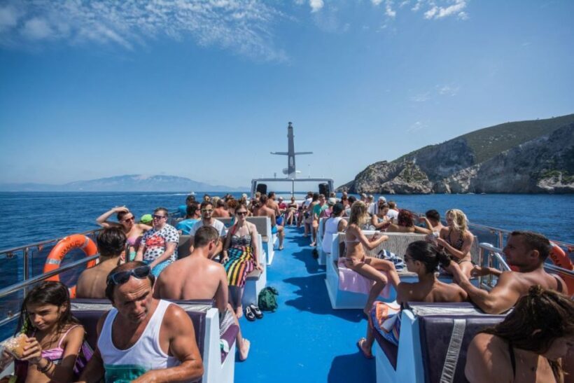 Zakynthos: Boat Cruise to Navagio with Swim Stops - Key Points