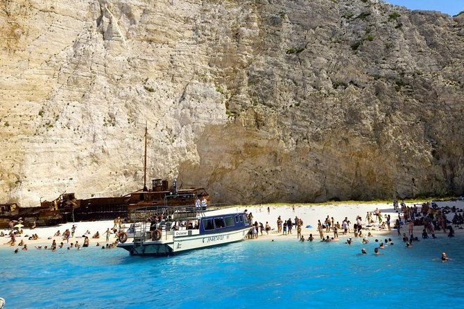 Zakynthos Navagio View - Boatrip, Caves & Xigia Beach Exploration - Enjoy the Tranquility of Xigia Beach